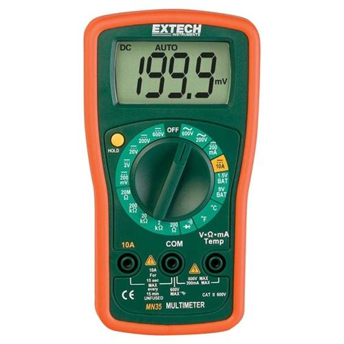 Extech MN35 Digital Mini MultiMeter | Dot Earth