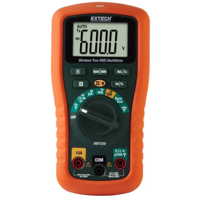 Extech MM750W Wireless Datalogging CAT IV True RMS Multimeter | Dot ...