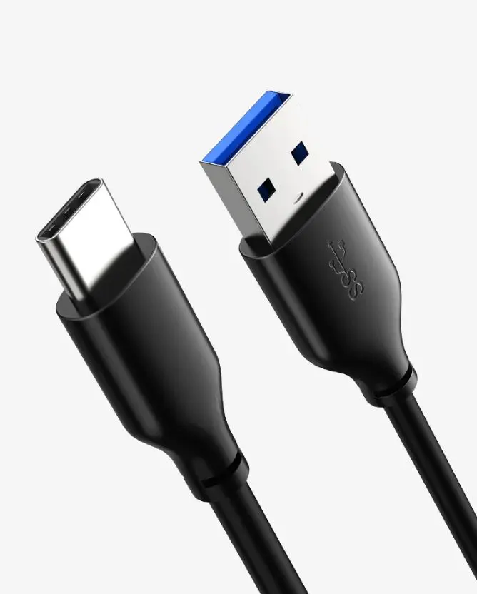 CABLETIME- Bulk Fast Charge USB C to USB A 3.0 Cable- 2 Meter | Dot Earth